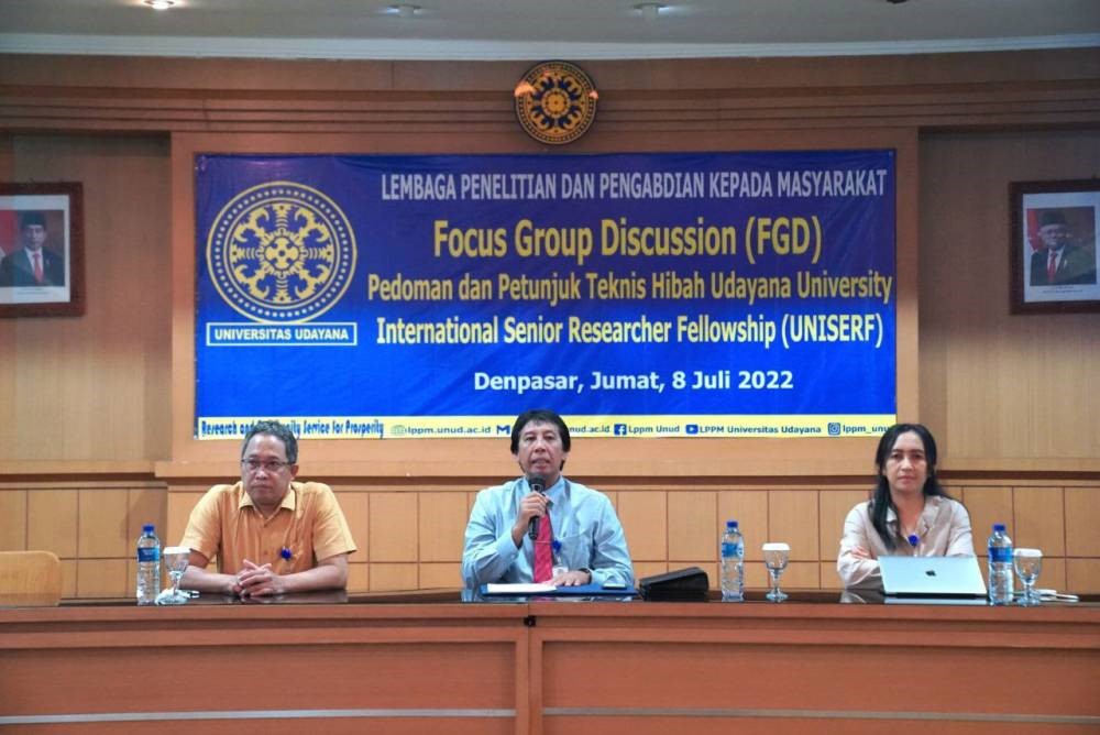 LPPM Unud Gelar FGD Pedoman dan Petunjuk Teknis Hibah UNISERF - baliilu.com