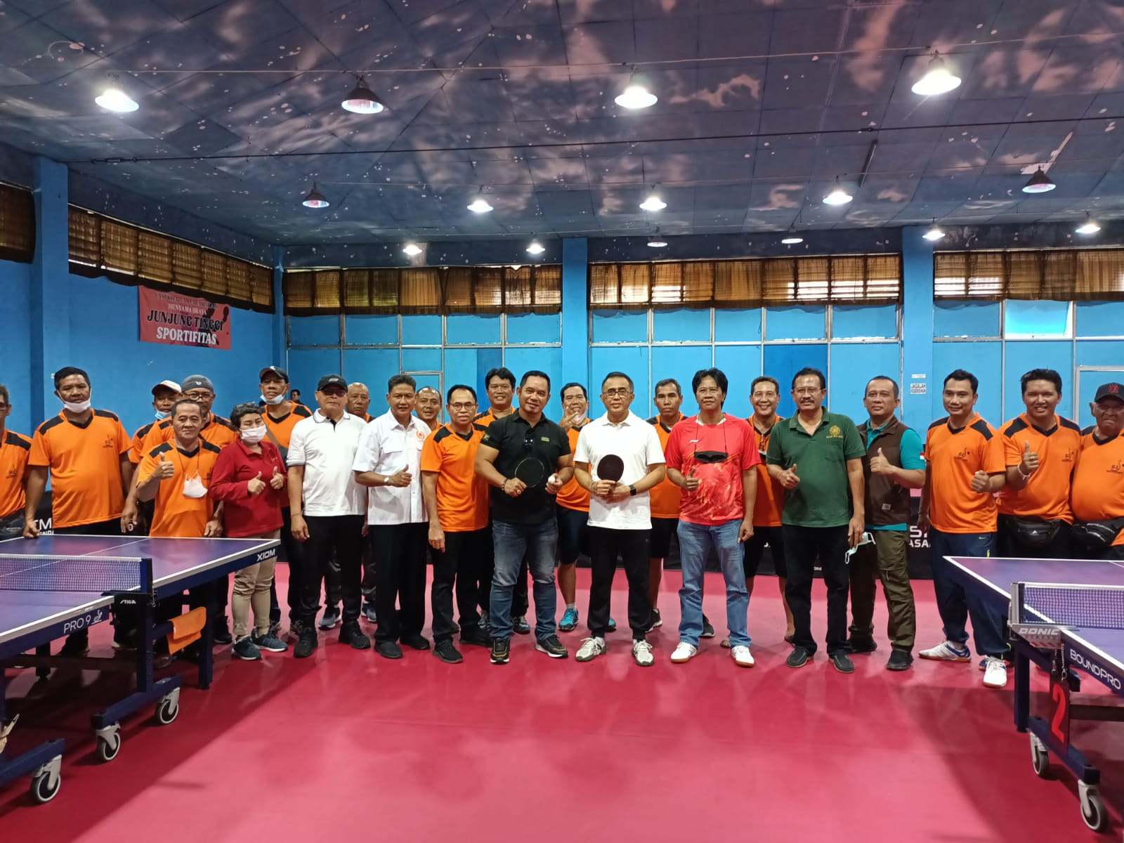 Walikota Jaya Negara Buka Tenis Meja G2 Cup Se-Bali - baliilu.com