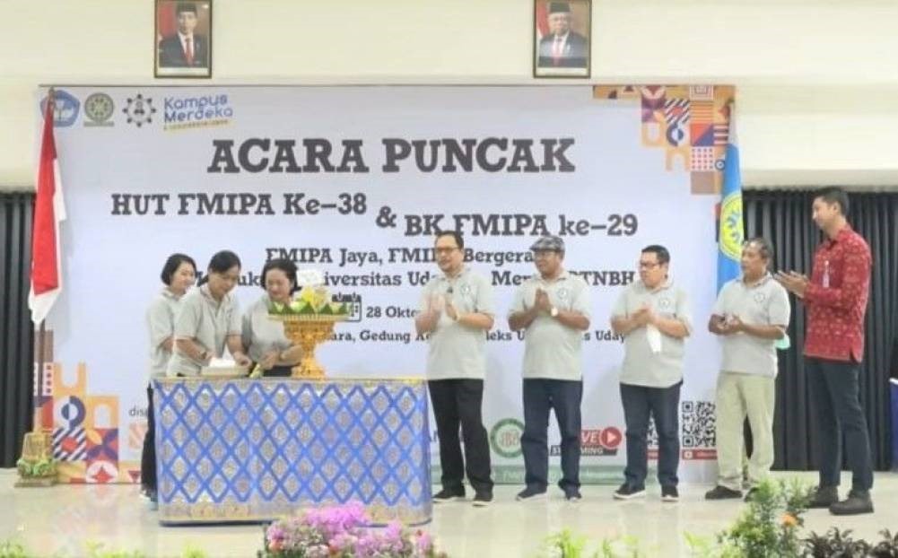 FMIPA Unud Rayakan Puncak HUT Ke-38 dan Badan Kekeluargaan Ke-29 ...