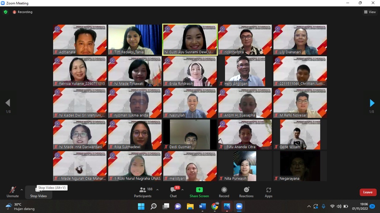 Telaah Pengembangan Pariwisata di Daerah Rawan Bencana, Prodi Doktor Pariwisata Unud Gelar ...