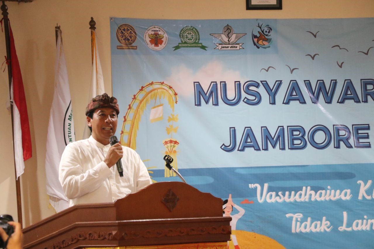 Rektor Universitas Udayana Buka Munas XXI dan Jambore Nasional XXVII ...