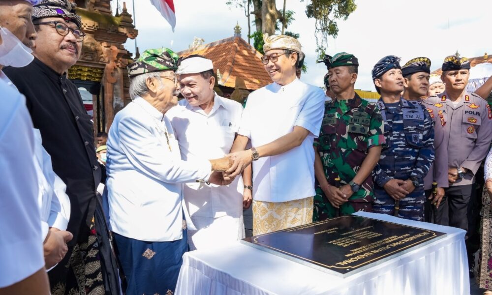 Peresmian Monumen Pahlawan Nasional Brigjen (Anumerta) I Gusti Ngurah ...