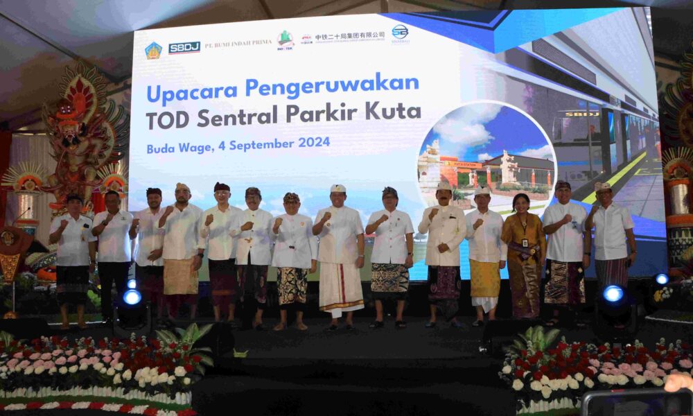 Upacara Pengeruwakan 'TOD Sentral Parkir Kuta', Langkah Awal ...