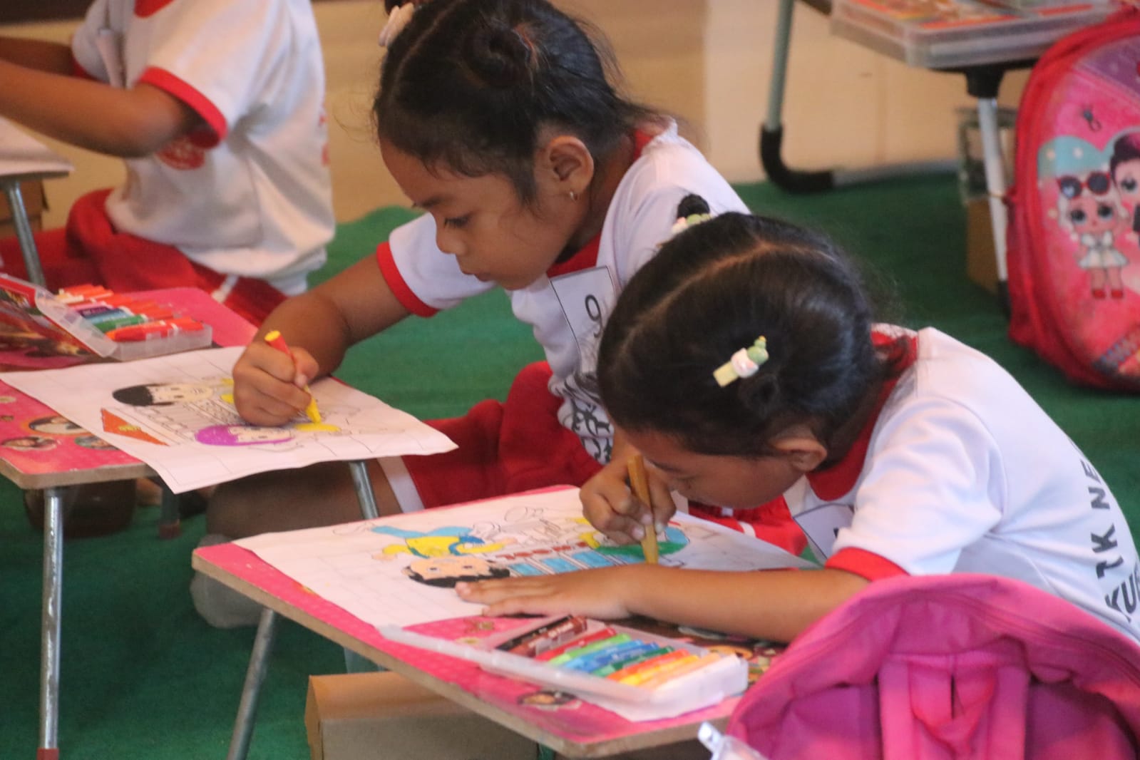 Lomba Mewarnai Tingkat PAUD/TK Meriahkan Festival Literasi Buleleng ...
