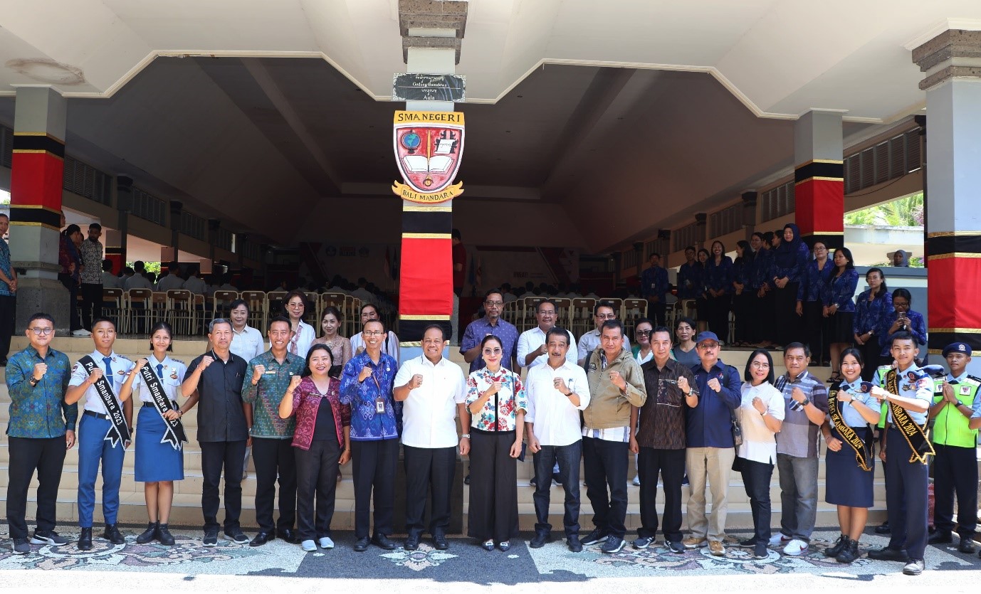 Kunjungi SMA/SMK Negeri Bali Mandara, Pj. Gubernur Mahendra Jaya Yakin ...