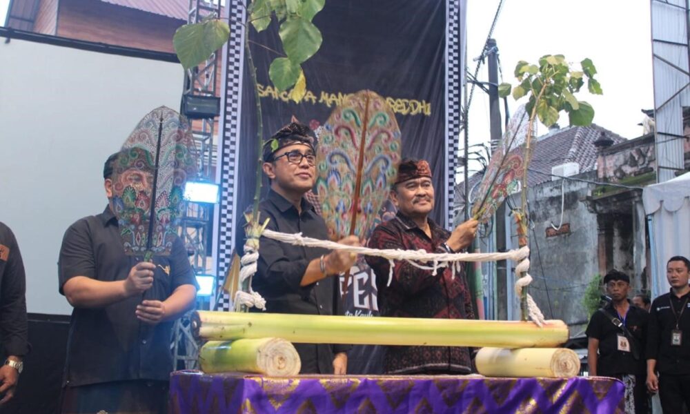 Walikota Jaya Negara Buka Sumerta Kauh Art Festival 2024 - baliilu.com