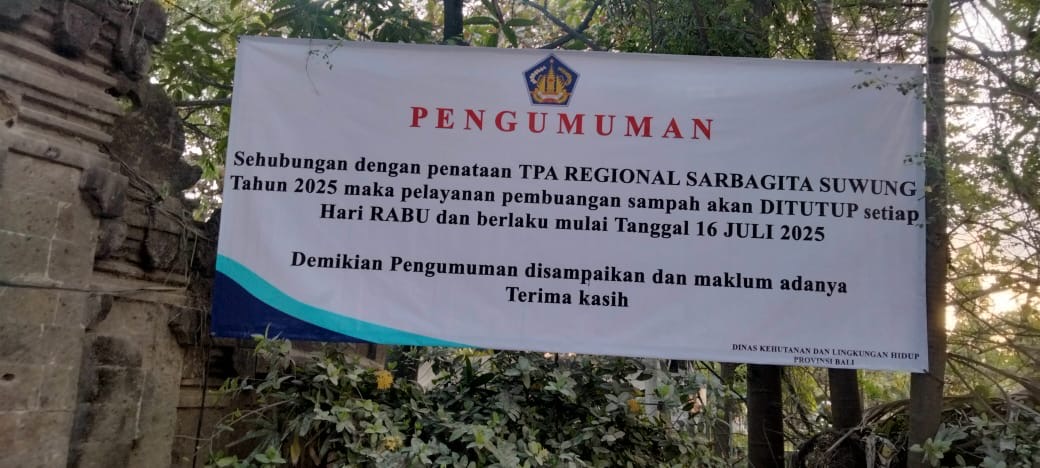 TPA Regional Sarbagita Ditutup Setiap Rabu untuk Dukung Penataan dan ...
