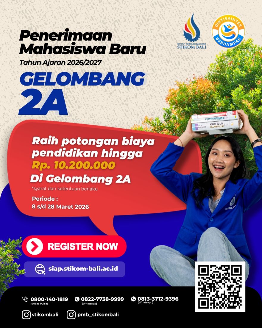 ITB STIKOM Bali Membuka Penerimaan Mahasiswa Baru TA 2026/2027 ...